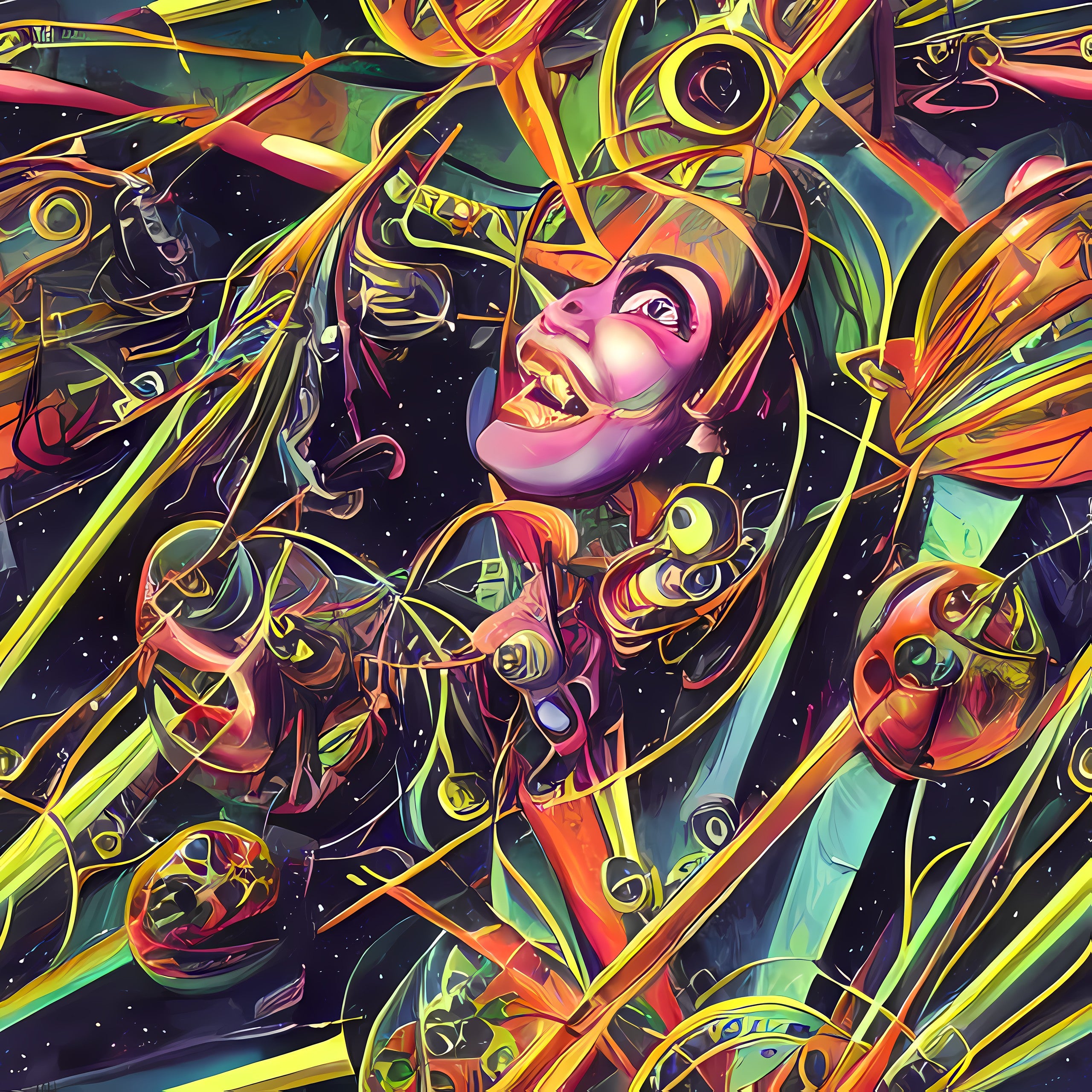 Psychedelic Deep Space – mindprint